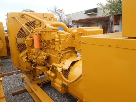 1000 KW Caterpillar #3508B DITA, JWAC, standby, 1503 RPM, open skid ...