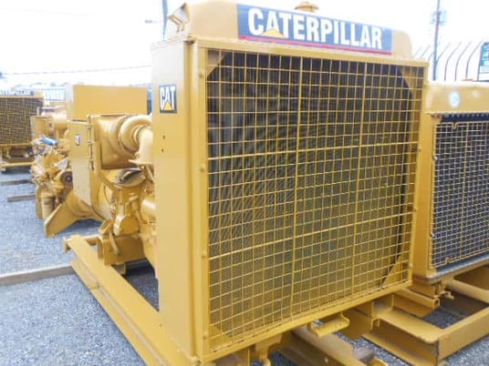 1000 KW Caterpillar #3508B DITA, JWAC, standby, 1503 RPM, open skid ...