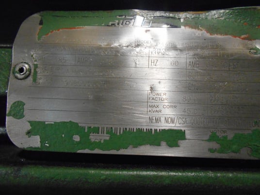 300 HP 1800 RPM Reliance, Frame 449TS, TEFC, 460 Volts for Sale ...