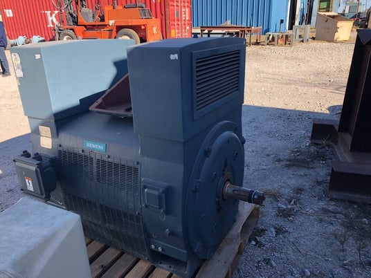 600 HP 1777 RPM Siemens, Frame 588, weather protected enclosure type 1 ...