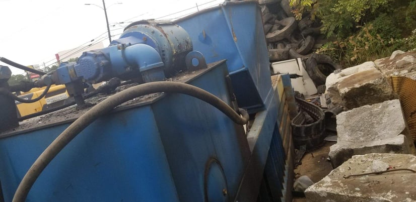 Mosley #TC60, used portable baler, approximate capacity: 3-4 tons per ...
