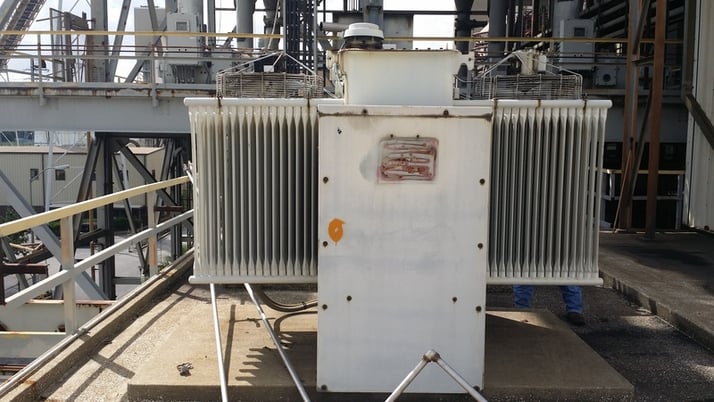 1000 KVA 4160 Delta Primary, 480 Wye Secondary, Westinghouse, surplus ...