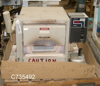 9.5" width x 17.5" L Thermolyne Sybron #FA1748, furnace/kiln, 2.5 HP ...