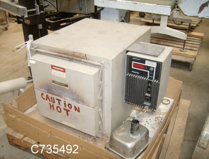 9.5" width x 17.5" L Thermolyne Sybron #FA1748, furnace/kiln, 2.5 HP ...
