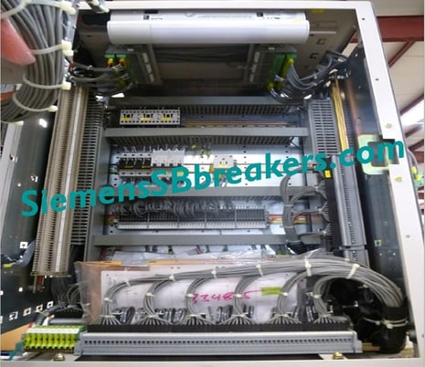 1200 Amps, Siemens, 8 DA 10 8DA10, gas insulated switchgear-breaaker ...