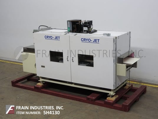 TNA Robag #Cryo-Jet, air cooled, cooler tunnel, 24" wide x 142" long ...