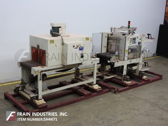 Arpac #105-24, inline, intermittent motion, shrink bundler and tunnel ...
