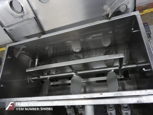 Raque #PF25-4, automatic, Stainless Steel, 4 head piston filler with ...