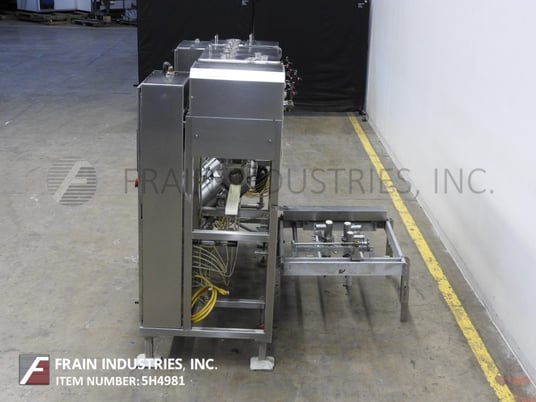 Raque #PF25-4, automatic, Stainless Steel, 4 head piston filler with ...