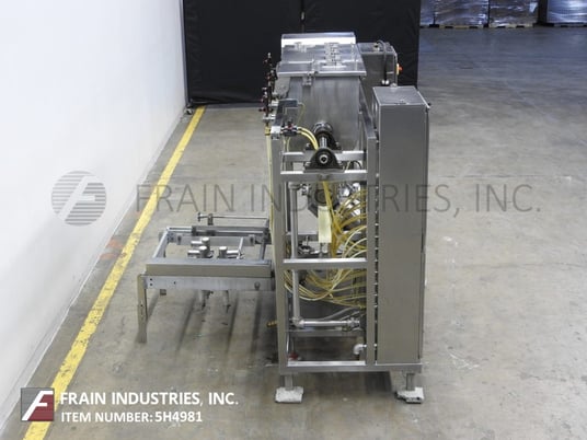 Raque #PF25-4, automatic, Stainless Steel, 4 head piston filler with ...