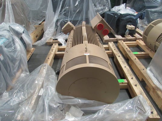 400 HP 900 RPM General Electric, Frame 5012/5013S, TEFC, BB, new, 2300/ ...