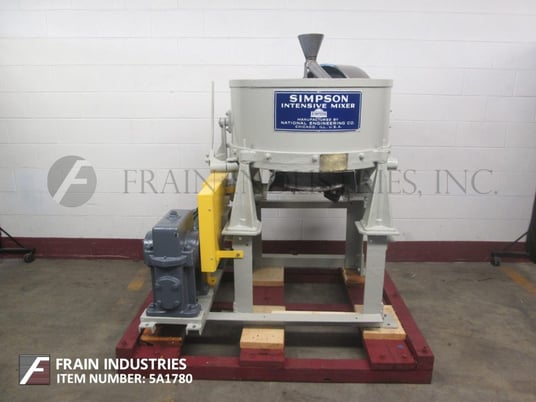 Simpson Technologies #0C, style C, heavy duty, Carbon Steel, batch mix ...