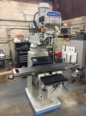 Magnum-Cut #3VS, vertical milling machine, 10" x54" table, 3 HP, one ...