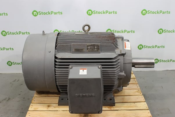 125 HP 1800 RPM Siemens, Frame 444TS, TEFC, 1.15 service factor, roller ...