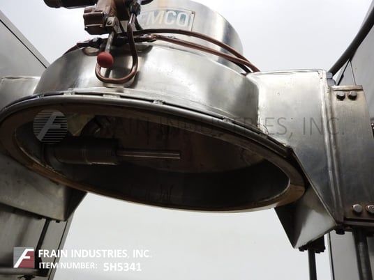 3 cu.ft. Gemco, 304 Stainless Steel porta hopper double cone tumble ...