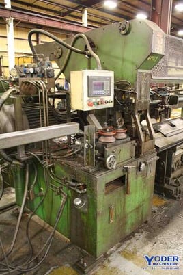 1/2" -3" Haven #873, tube cutoff system, dual blade shear cutting, 2000 ...