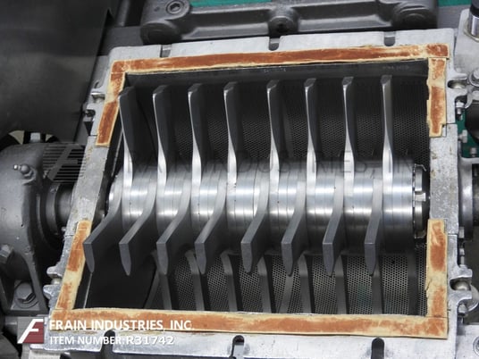 Fitzpatrick #DKAS012, Stainless Steel hammermill, 12" x 12" feed throat ...