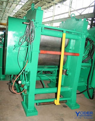 Memco #100, 2-roll embosser, 30" x17", tooled for stucco pattern, edge ...