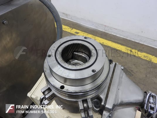 Fryma #MZ-80, Stainless Steel, toothed colloid mill, 100-1000 liters/hr ...