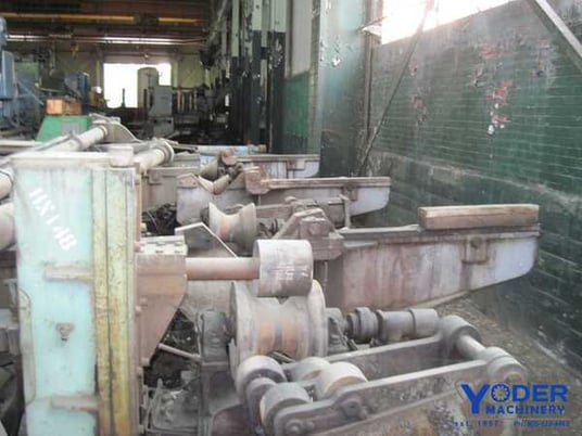 Infeed Table, Bardons & Oliver, automatic, 4"- 9-1/2" x 30', motorized ...