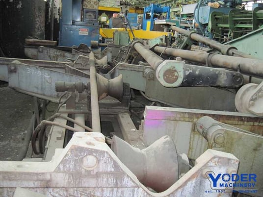 Infeed Table, Bardons & Oliver, automatic, 4"- 9-1/2" x 30', motorized ...