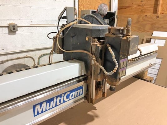 Multicam #MG305, CNC Router, 6' x 12', Multicam CNC controller, 5 HP ...