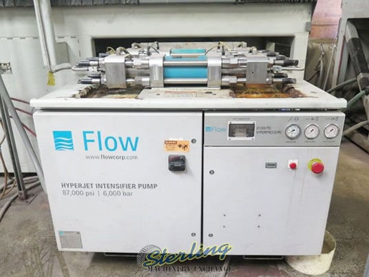 Flow Mach 4 4020B, HyperJet 100 87000 psi Hyper-Pressure intensifier ...