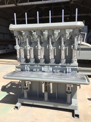 6 Spindle Buffalo, production drill, #2MT, 14" x 66" table for Sale ...