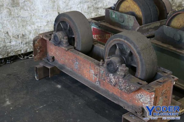 17 Ton, Pandjiris #PR100, tank turning rolls, 34000 lb., 13 HP, pendant ...