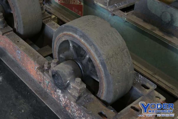 17 Ton, Pandjiris #PR100, tank turning rolls, 34000 lb., 13 HP, pendant ...