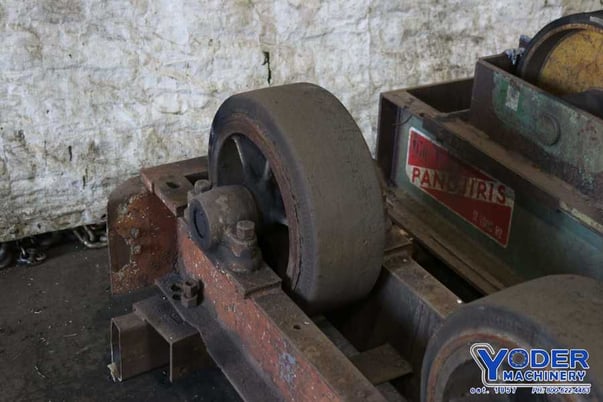 17 Ton, Pandjiris #PR100, tank turning rolls, 34000 lb., 13 HP, pendant ...