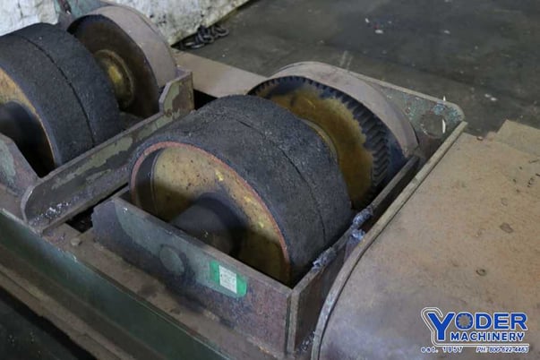 17 Ton, Pandjiris #PR100, tank turning rolls, 34000 lb., 13 HP, pendant ...