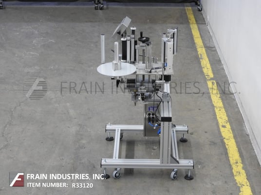 Tronics #S1000, pressure sensitive, modular design, roll up to conveyor ...