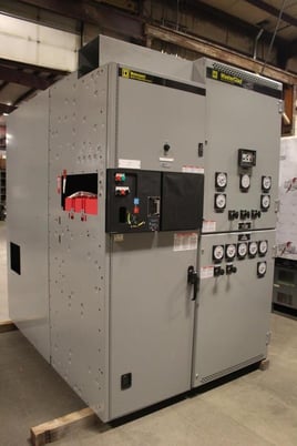 Square D #MasterClad, 1200 Amp, 5 KV, 5 sections w/6 breakers, new ...