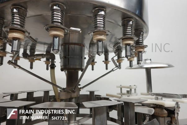 Fogg, automatic, Stainless Steel, 18 head, rotary, gravity filler, 36 ...