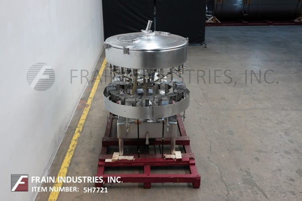 Fogg, automatic, Stainless Steel, 18 head, rotary, gravity filler, 36 ...