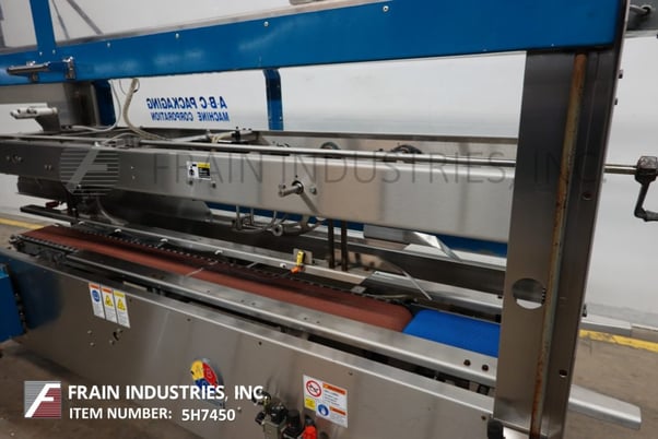 ABC #436T, automatic, continuous motion, top case closer and sealer, 10 ...