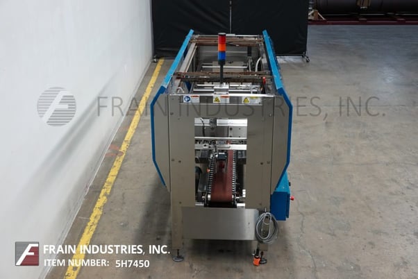 ABC #436T, automatic, continuous motion, top case closer and sealer, 10 ...