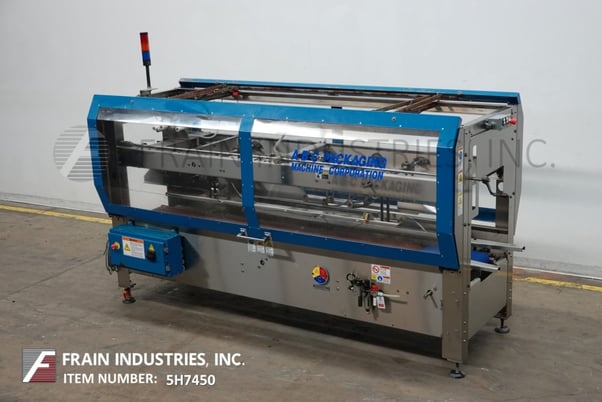 ABC #436T, automatic, continuous motion, top case closer and sealer, 10 ...