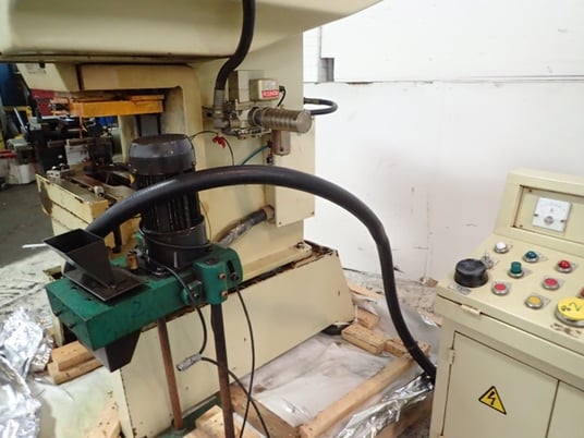 20 Ton, Chin Fong #CAF-20H, gap frame press, 200-400 SPM, palm buttons ...