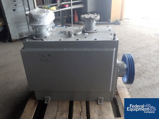 530 CFM, Leelam #LM15000, Vacuum Pump, .005 Torr, two stage, #3157-19 ...