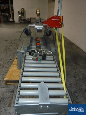 SOCO Systems #T-10, Box taper, upper and lower taping heads, 380 volts ...