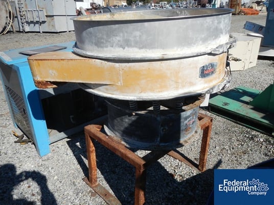 40" Kason, circular screen, Stainless & Carbon Steel, 1 deck, .5 HP ...