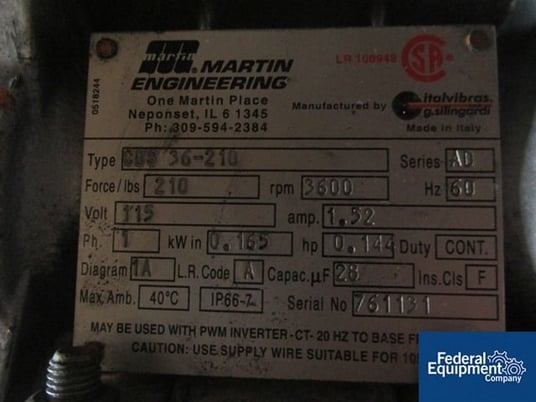 36" Midwestern Porta-Sifter #CDS36-210, Stainless Steel circular ...