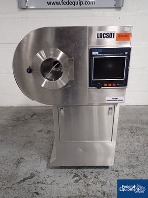 12" Vector Hi-Coater #LDCS 20/30, Stainless Steel coating pan, HMI ...