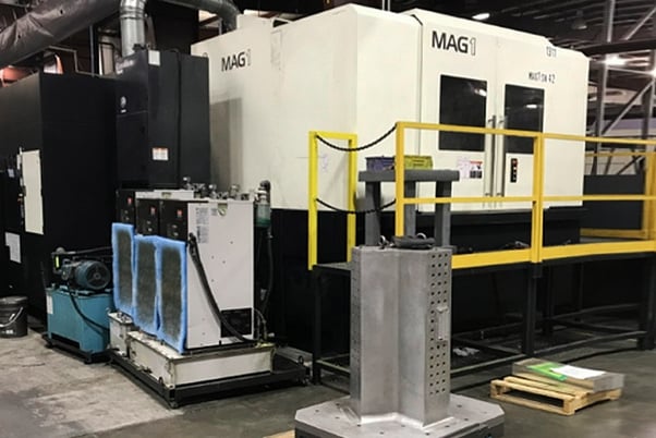 Makino #MAG-1, hi-speed 5-Axis horizontal machining center, 60" X, 43 ...