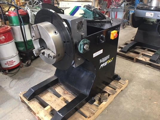 1000 lb. Profax #WP-1000, heavy duty welding positioner, 24-1/2" round ...