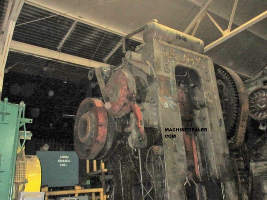 1600 Ton, Ajax Forging Press, 12" stroke, 34" Shut Height, 65 SPM, 100 ...