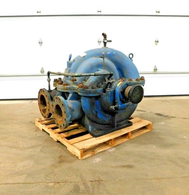 2500 GPM @ 585' TDH, Delaval #2K10/8, multistage centrifugal pump, 1775 ...