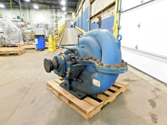 2500 GPM @ 585' TDH, Delaval #2K10/8, multistage centrifugal pump, 1775 ...